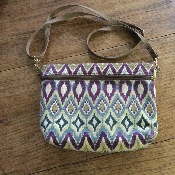 Danny K. | Bags | Danny K Beverly Hills Tapestry Purse Crossbody | Poshmark